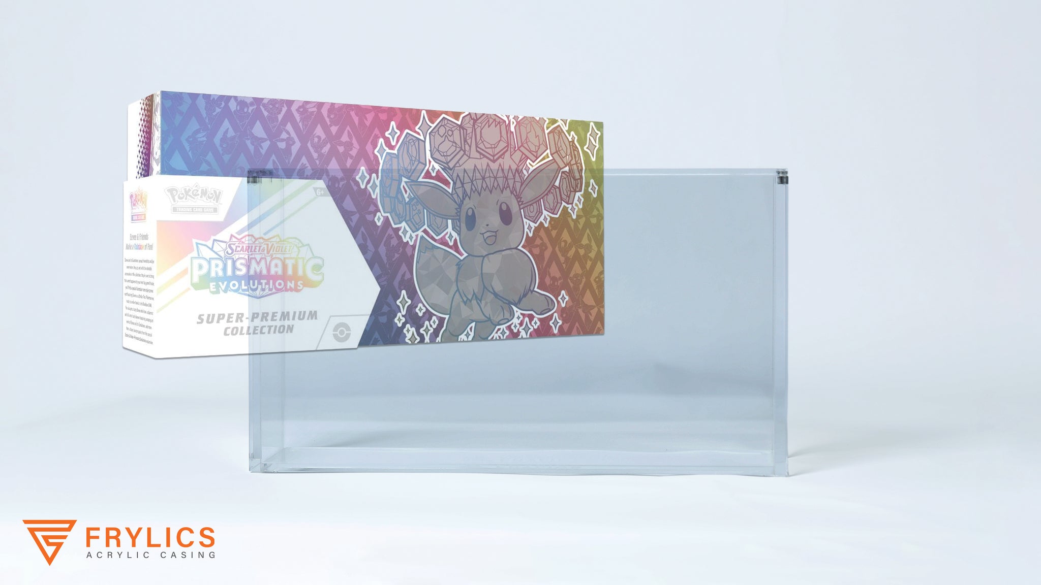 Pokémon Prismatic Evolutions Super-Premium Collection (SPC) - Acryl Ca